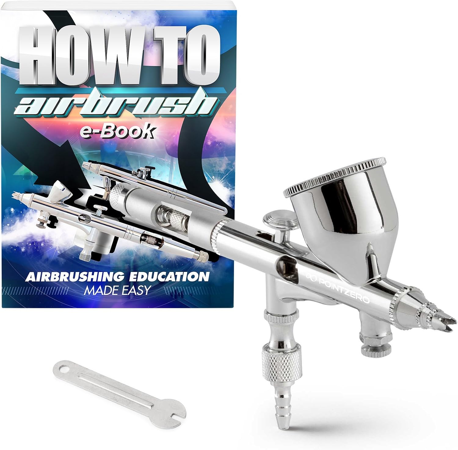 Amazon.co.jp: PointZero Precision デュアルアクション 9cc エアブラシ MAC バルブ ...