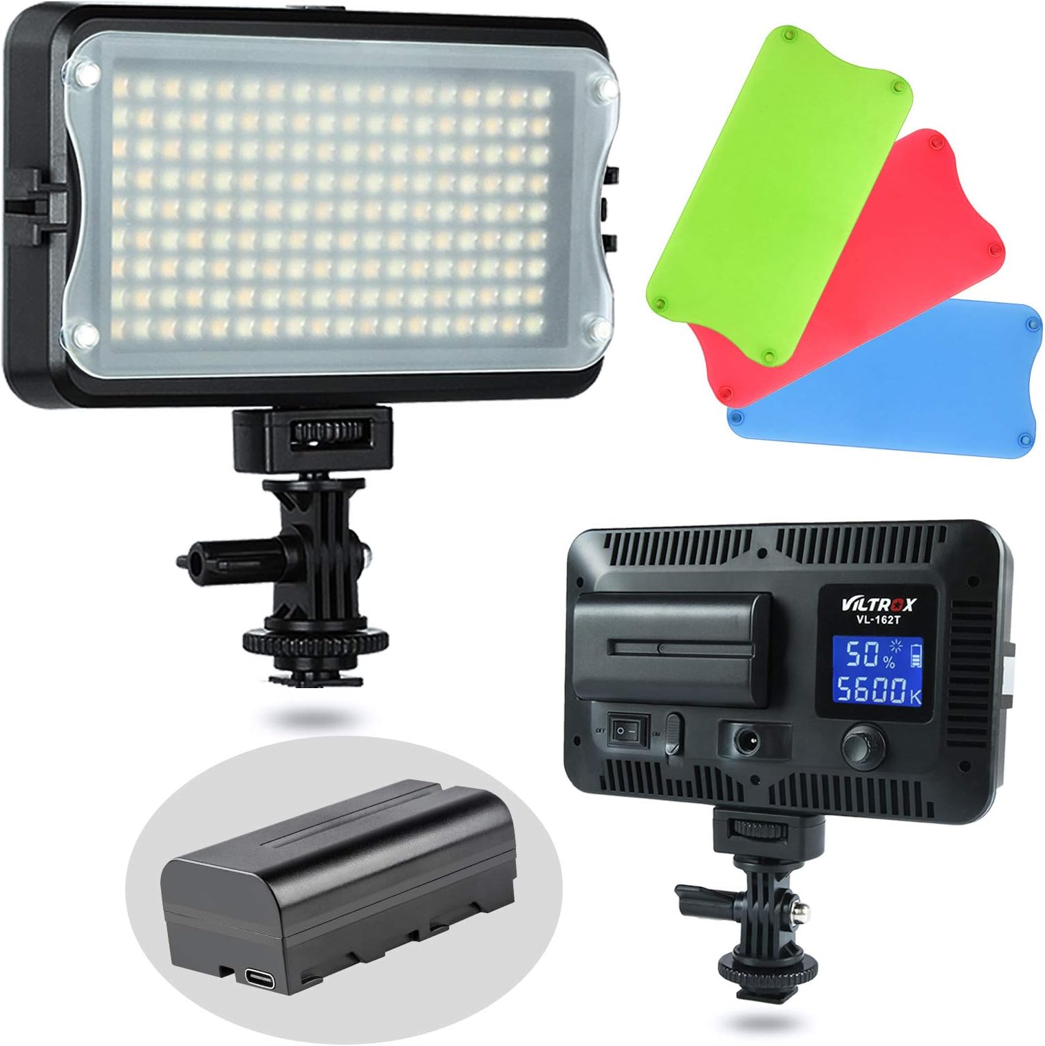 Lume Cube - Bicolor Panel Mini LED Light for Professional DSLR Cameras ...