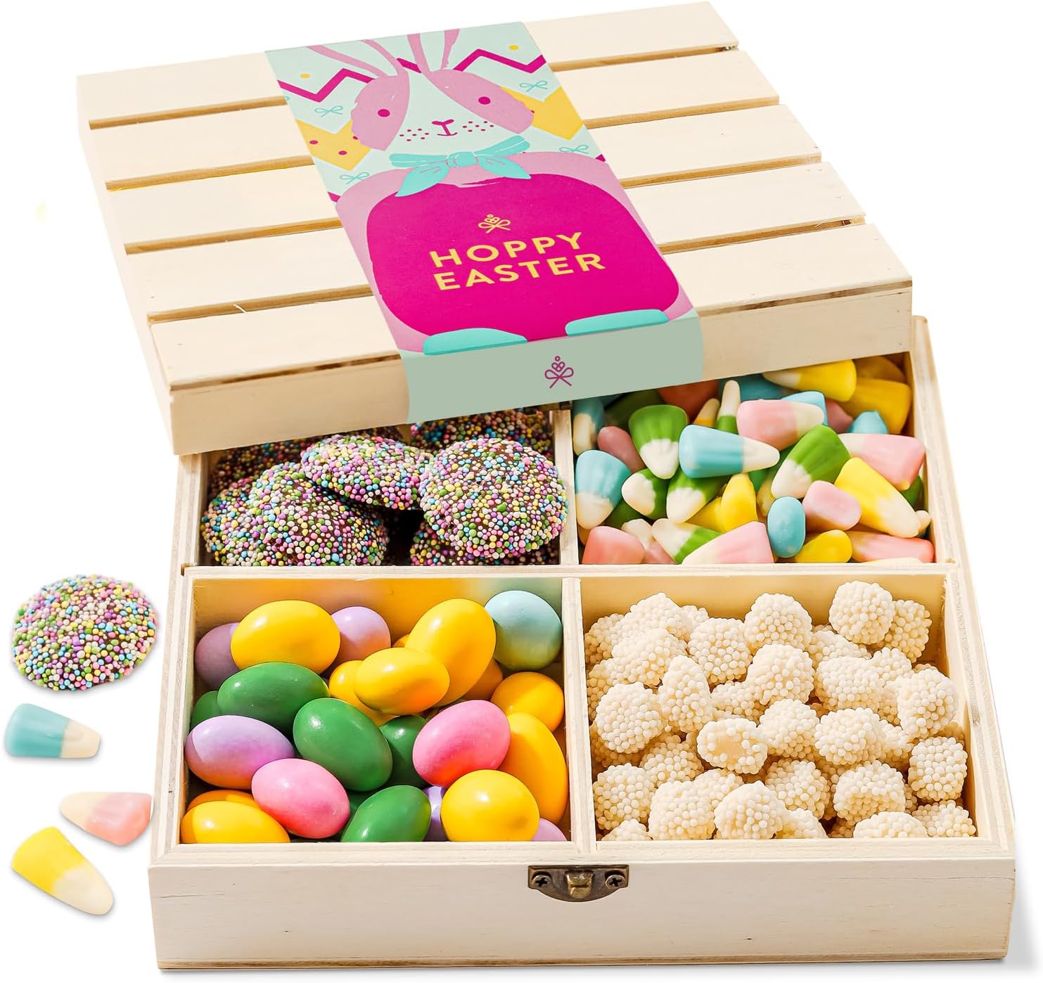 Amazon.com : Easter Gift Baskets, Snack Variety Holiday Crate, Spring ...