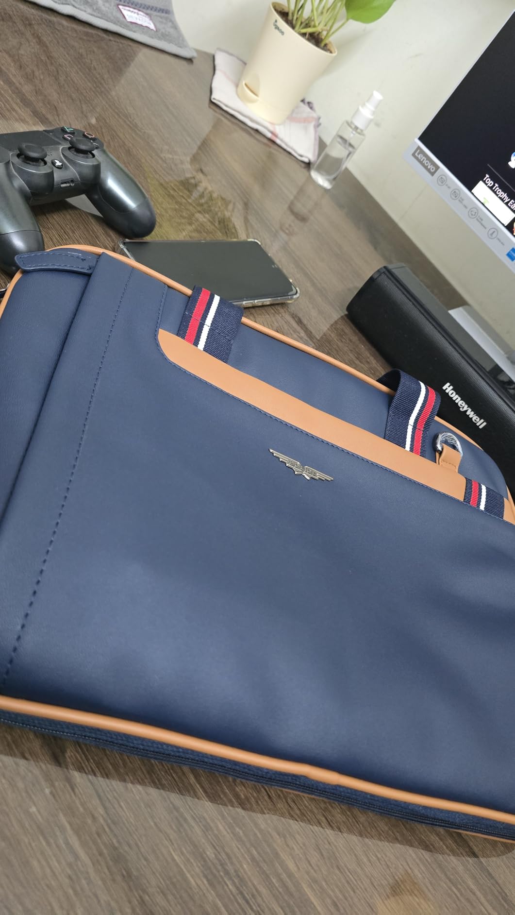 Buy Police Men's Fobi 14" Laptop Briefcase For Official & Casual Use ...