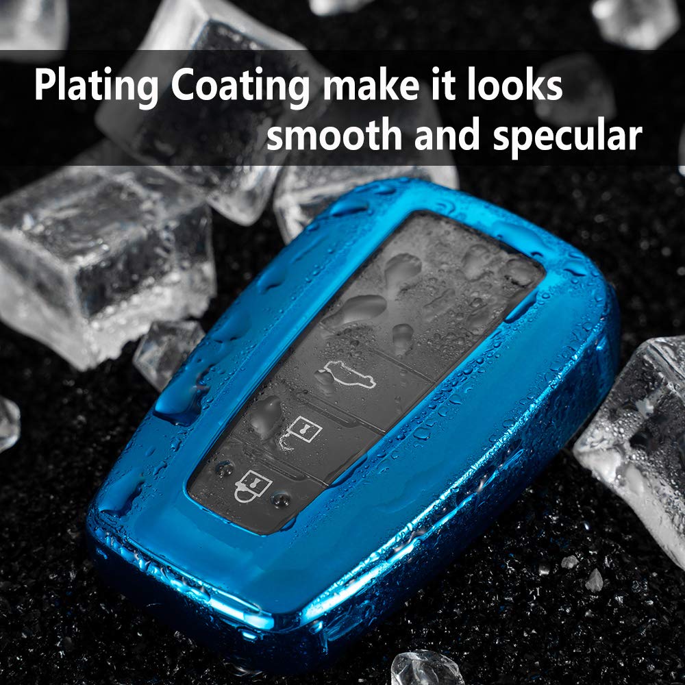 Buy Key Fob Cover for Toyota, Soft TPU Key Fob Case All-Around ...