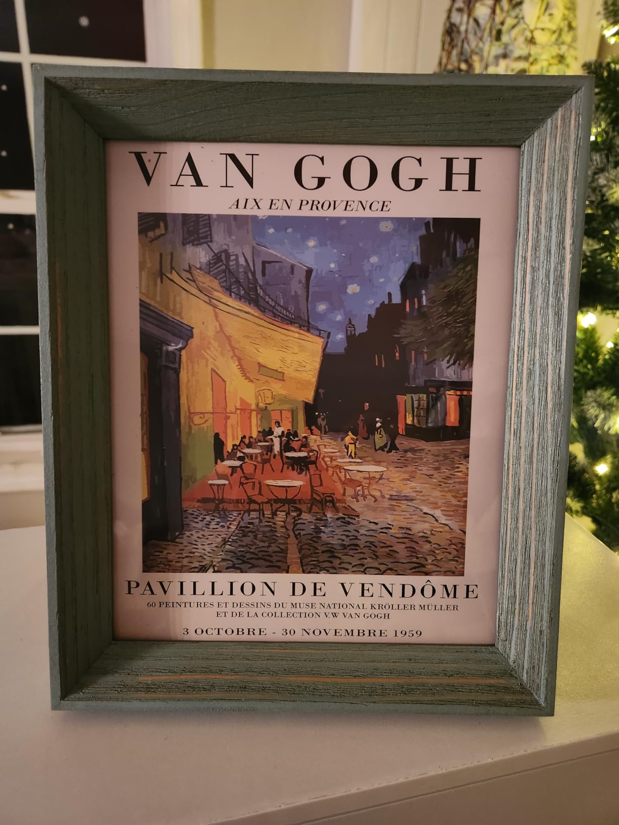 Amazon.com - 8x10 Picture Frames, Solid Wood Frames with HD Glass, Teal ...