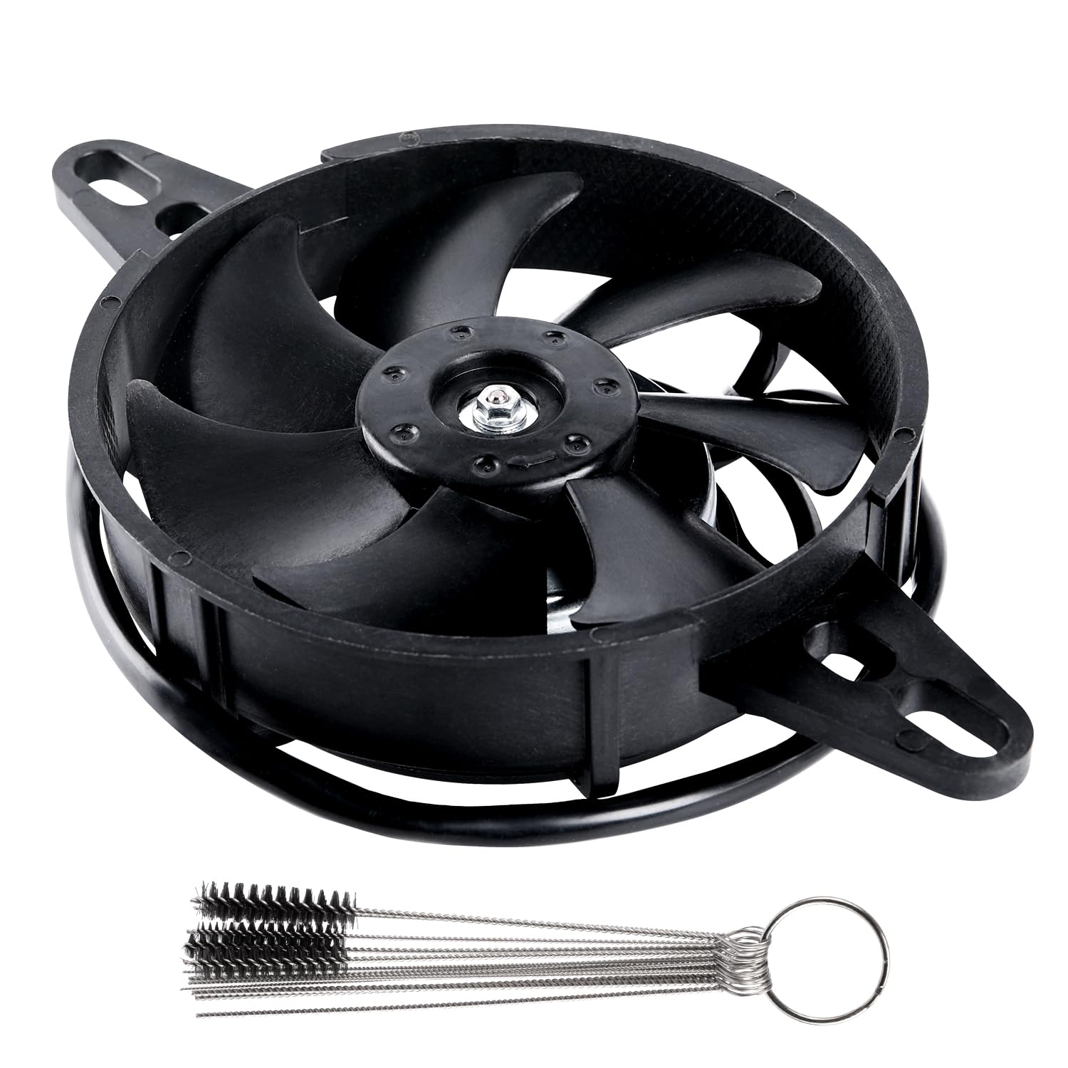 Amazon.com: Electric Radiator Cooling Fan Mounting Kit Oil Cooler for ...