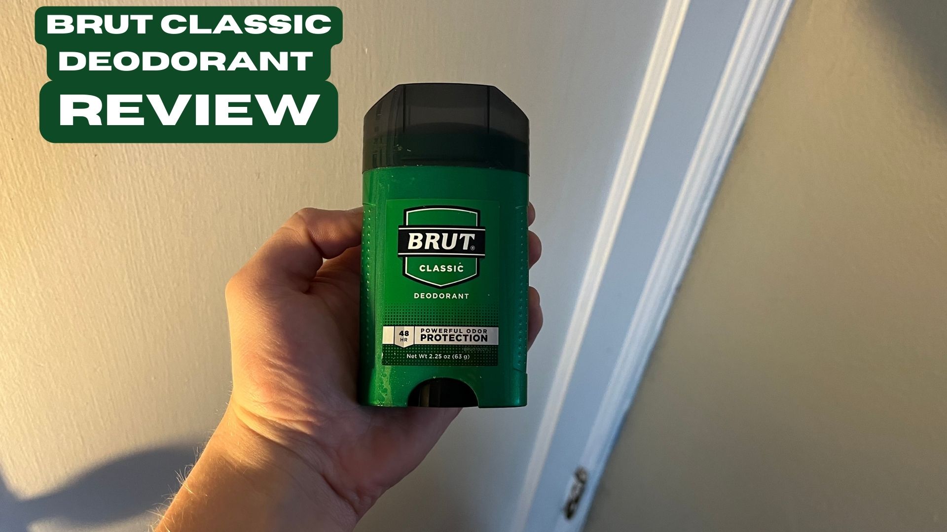 Watch Brut Deodorant Original Fragrance Quick Review on Amazon Live