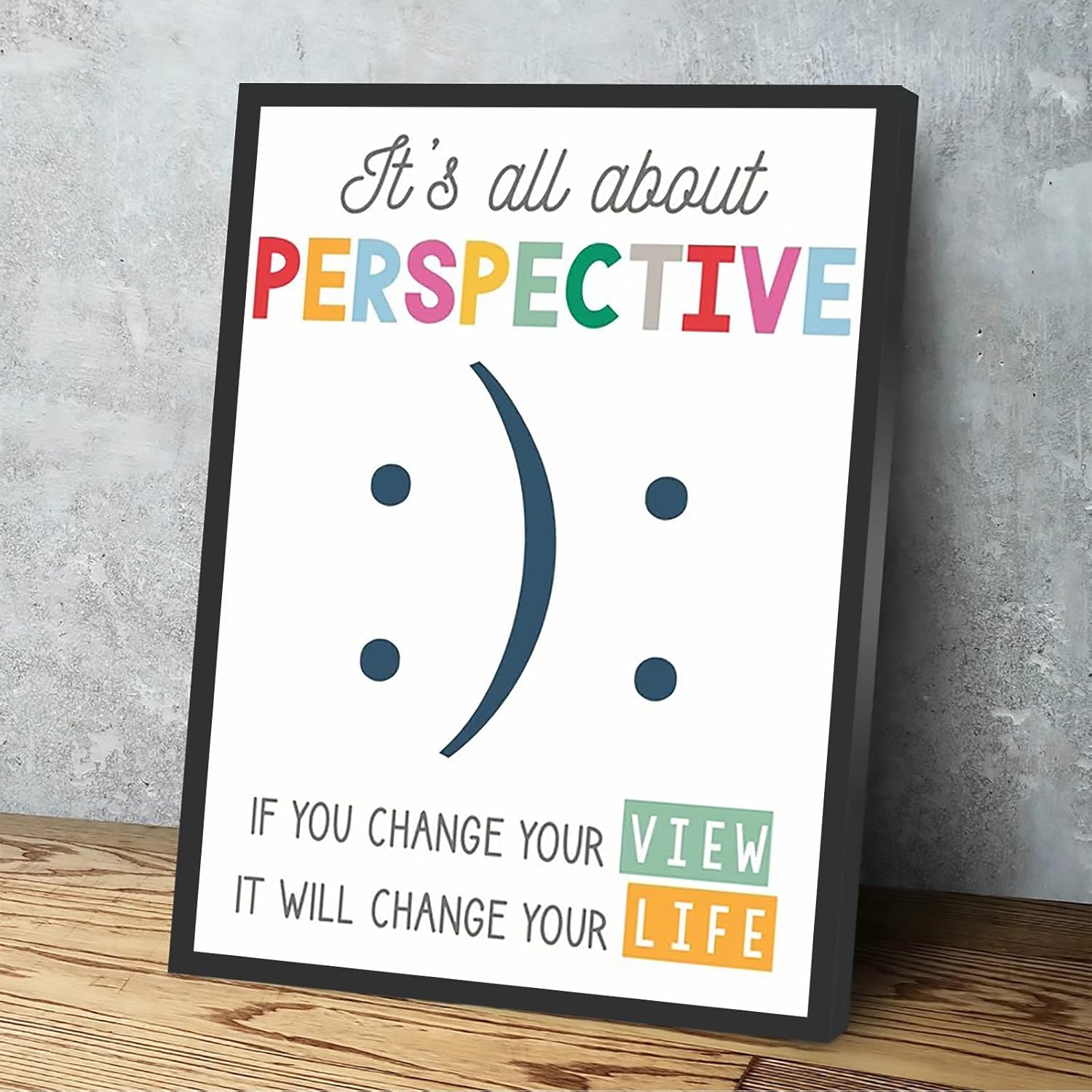 Amazon.com: Canvas Wall Art For Living Room,All About Perspective ...