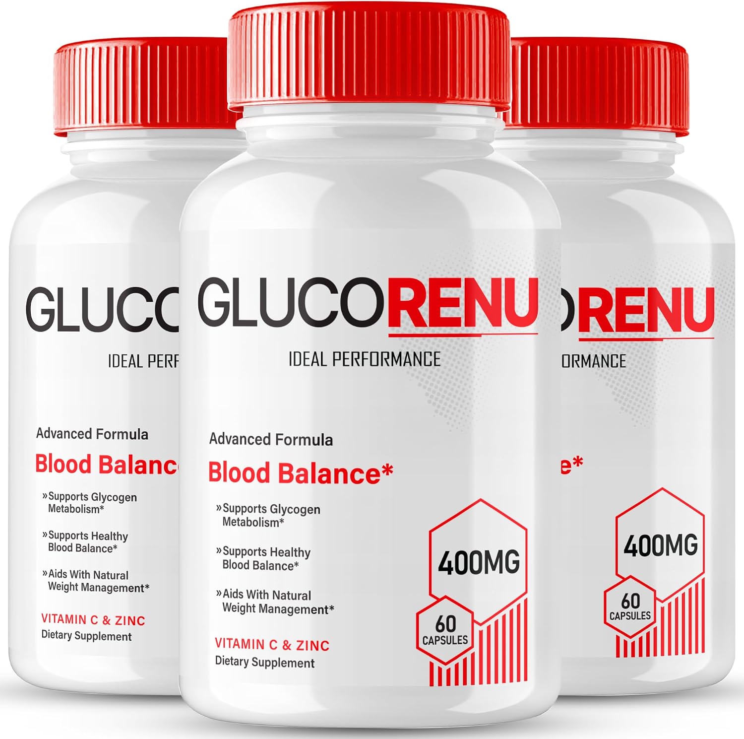 Amazon.com: Gluco Renu Glyco Support Capsules, GlucoRenu Health Support ...