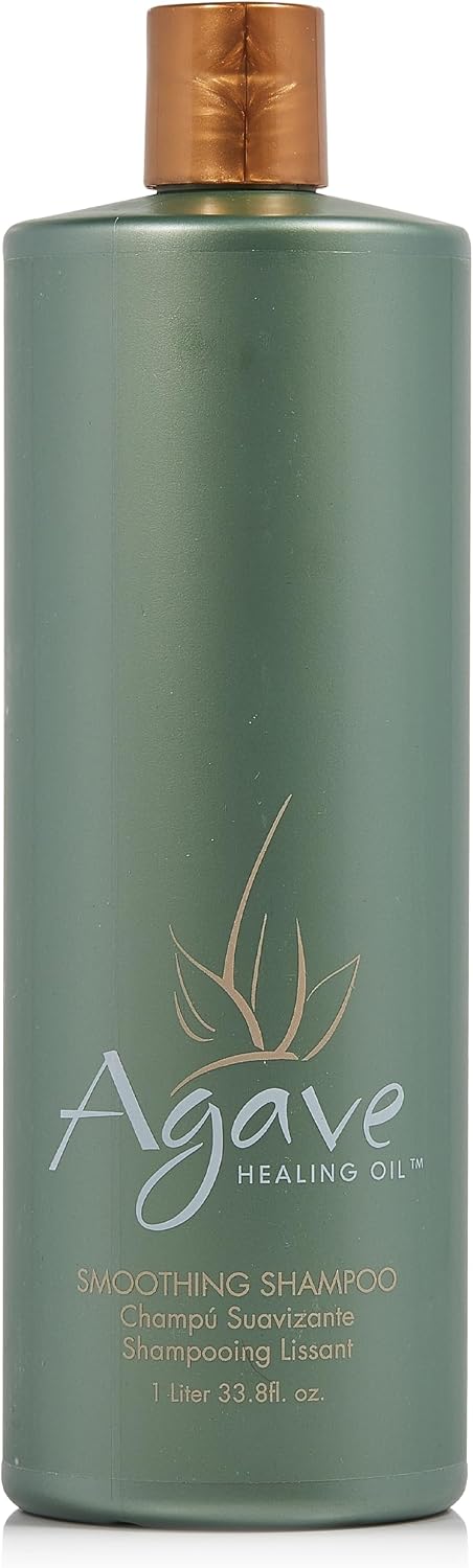 Agave Healing Oil - Smoothing Shampoo. Anti Frizz Daily Moisturizing ...