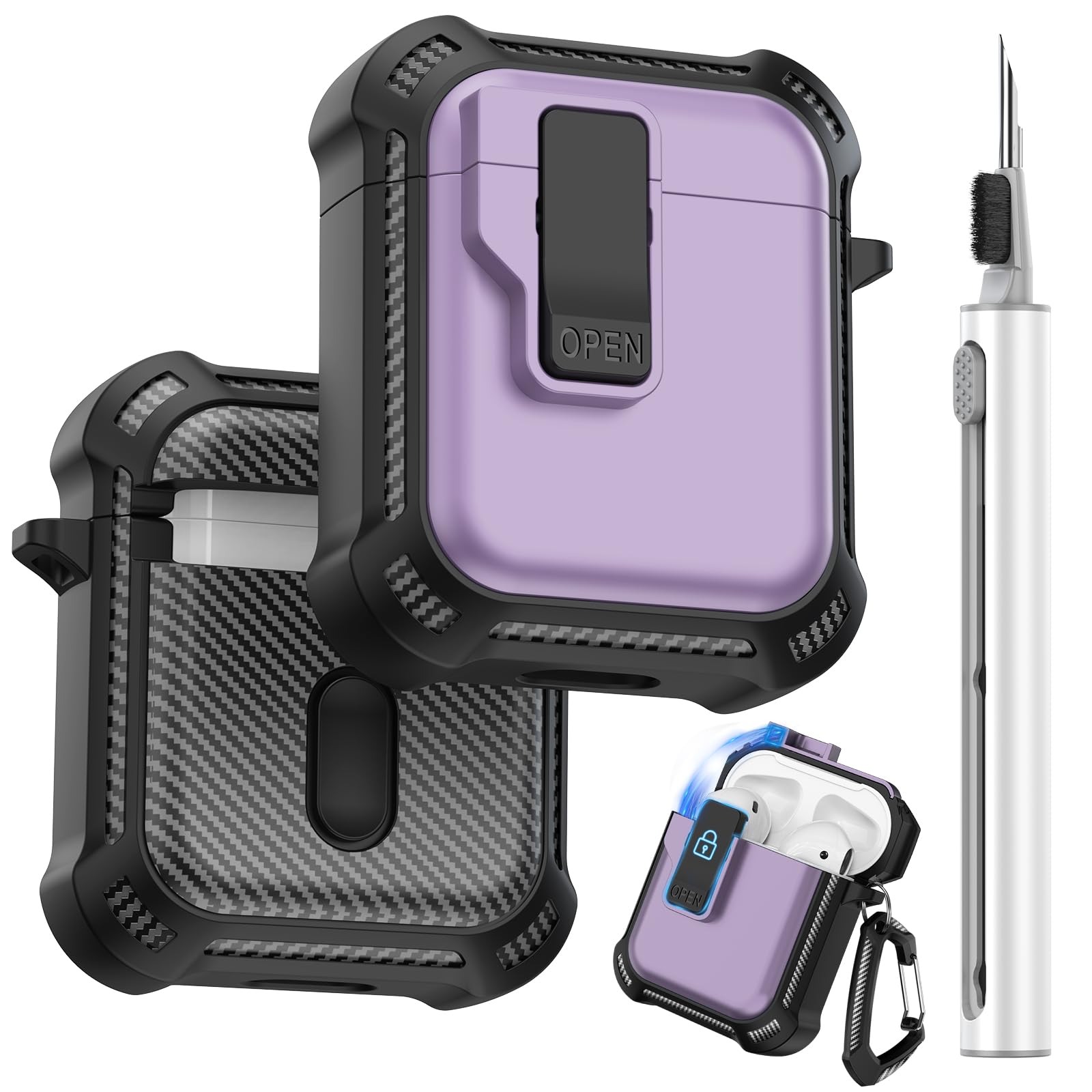 Amazon.com: Polislime for AirPods Case Cover with Cleaner kit ...