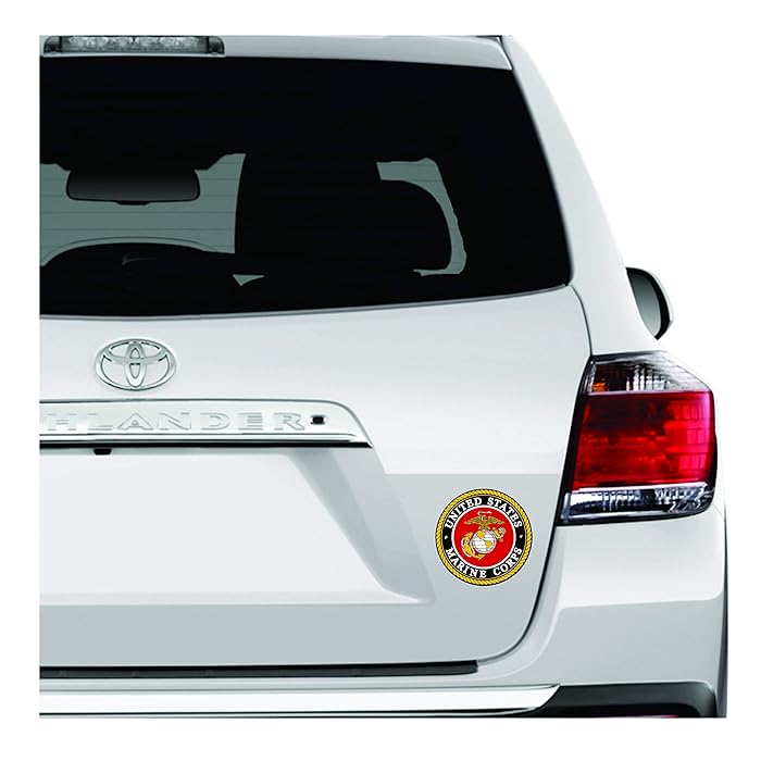Buy United States Marine Corps Sticker - USMC Decal US Military ...
