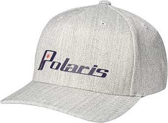 Polaris Heritage Flat Bill Cap Gray at Amazon Men’s Clothing store