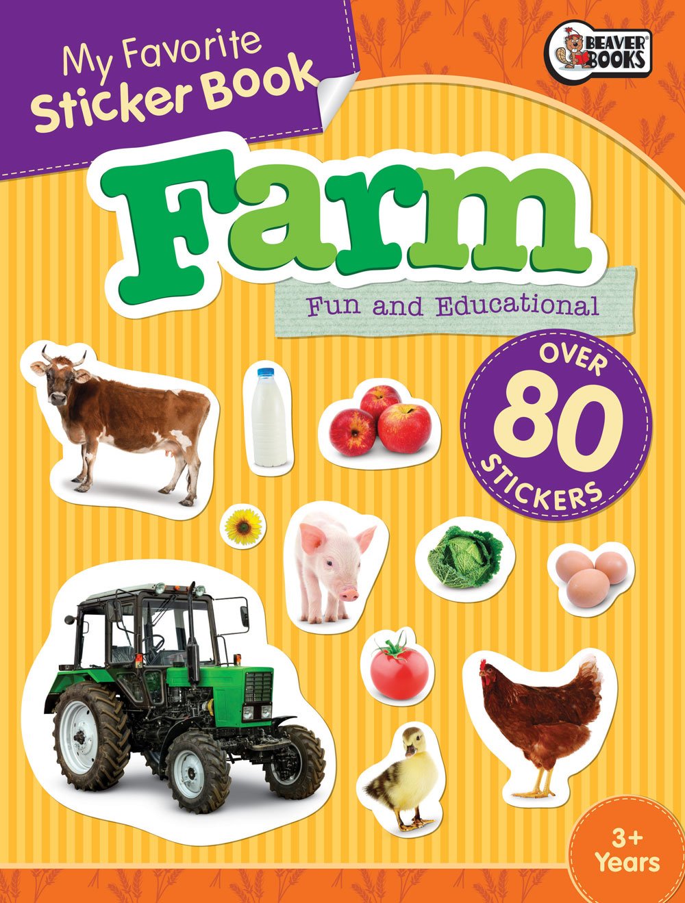 Farm (My Favorite Sticker Books): Beaver Books: 9781770664715: Amazon ...