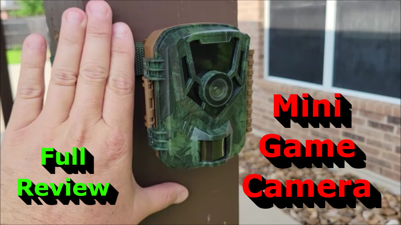 Watch Full Test and Review - Mini Game Camera with Night Vision on ...