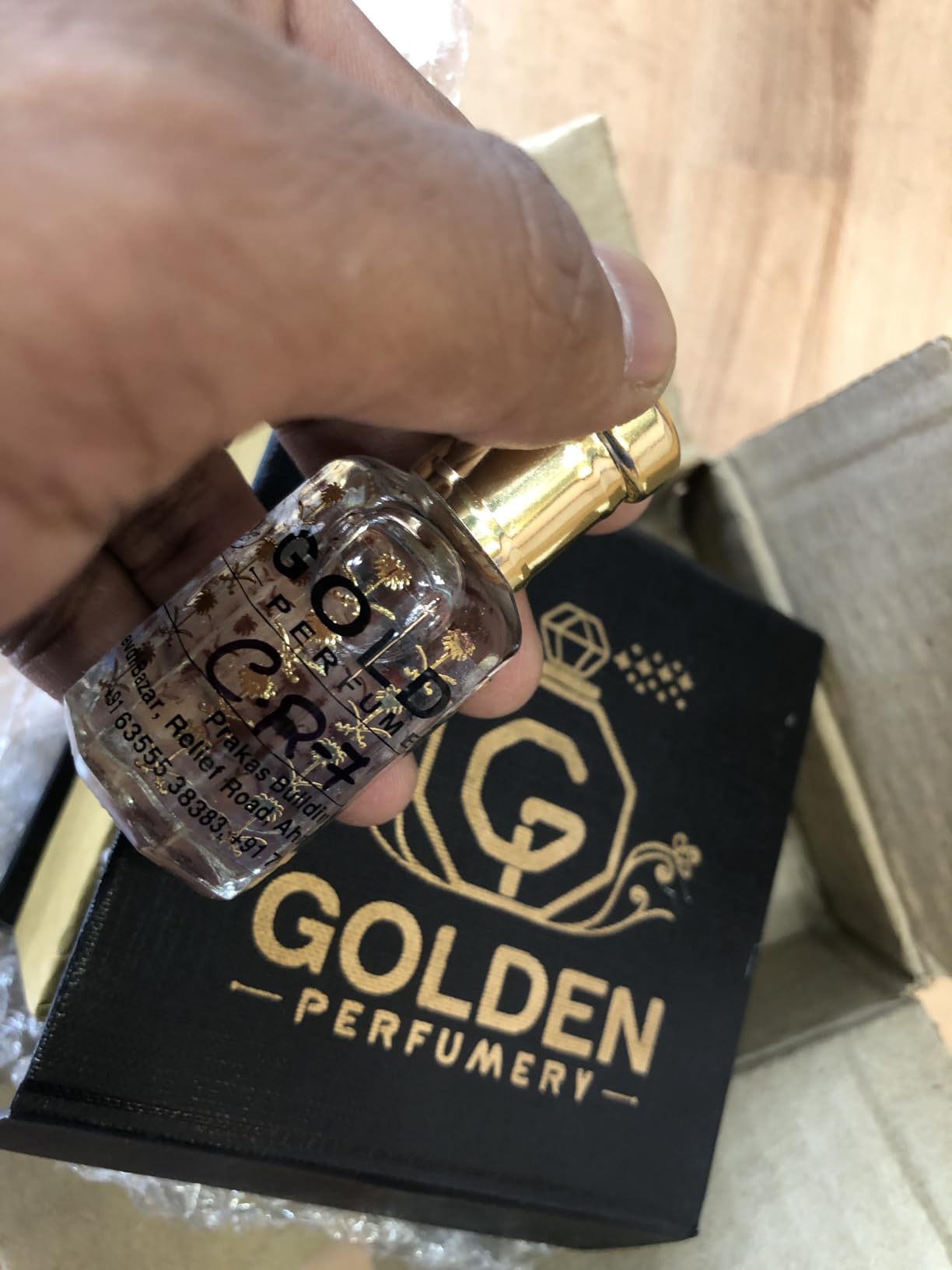 Golden Perfumery Free From Alcohol CR-7 Attar long lasting Roll-ON ...