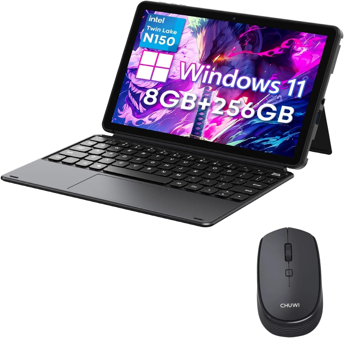 Amazon.com : CHUWI Hi10 X1 Windows 11 Tablet with Tablet Keyboard and Wireless Mouse 10.1 ...