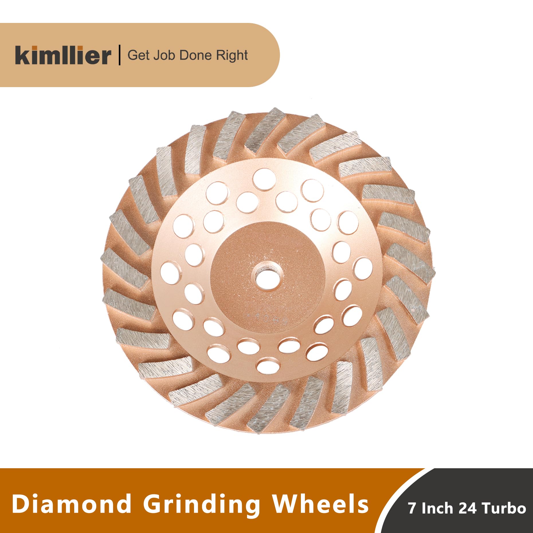 Concrete Grinding Wheel 7 Inch 24 Segments Grinding Wheel, Grinding ...