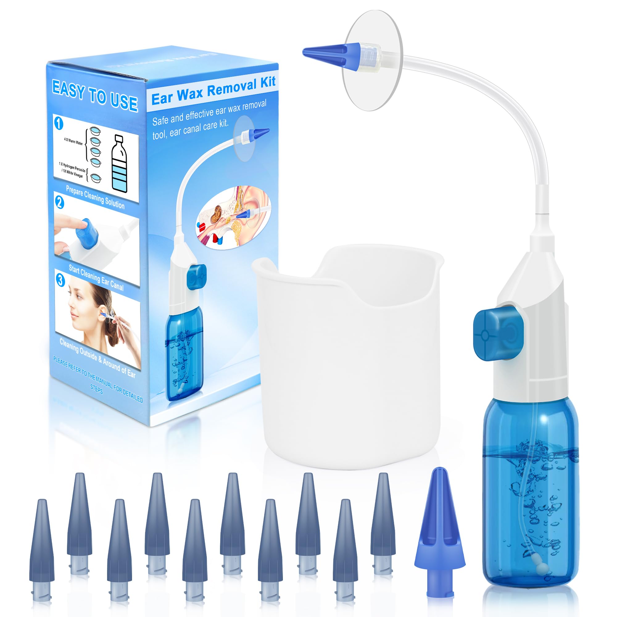 Amazon.com: Ear Wax Removal, Ear Wax Removal Tool, Manual Ear ...