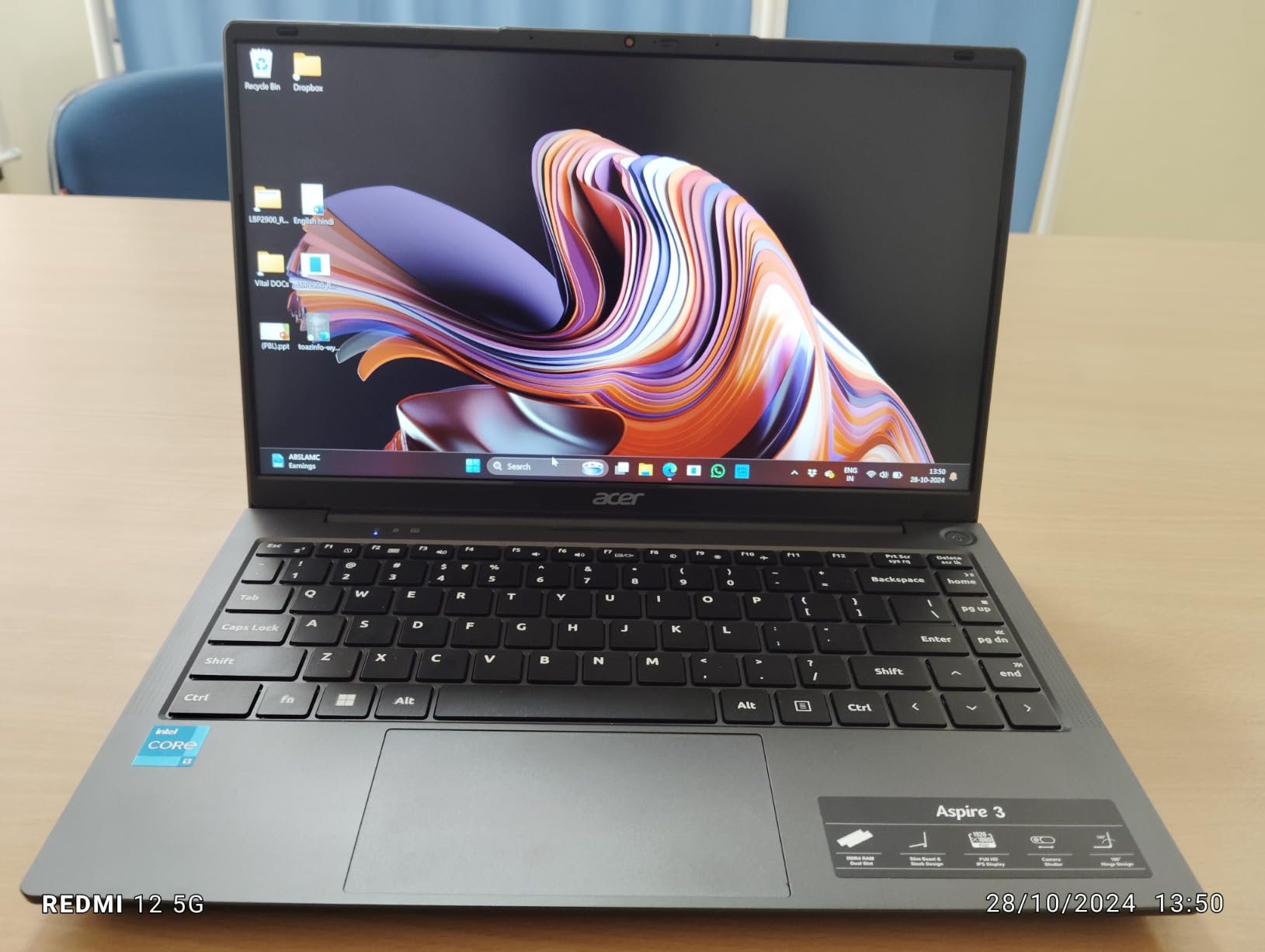 Acer Aspire 3 Intel Core i3-1215U Processor Laptop with 35.56 cm (14 ...