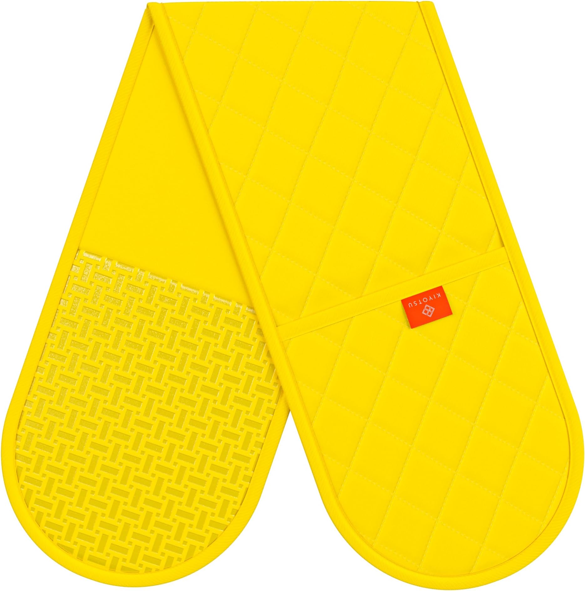 Cooksmart Double Oven Gloves Heat Resistant | British Designed Heat ...