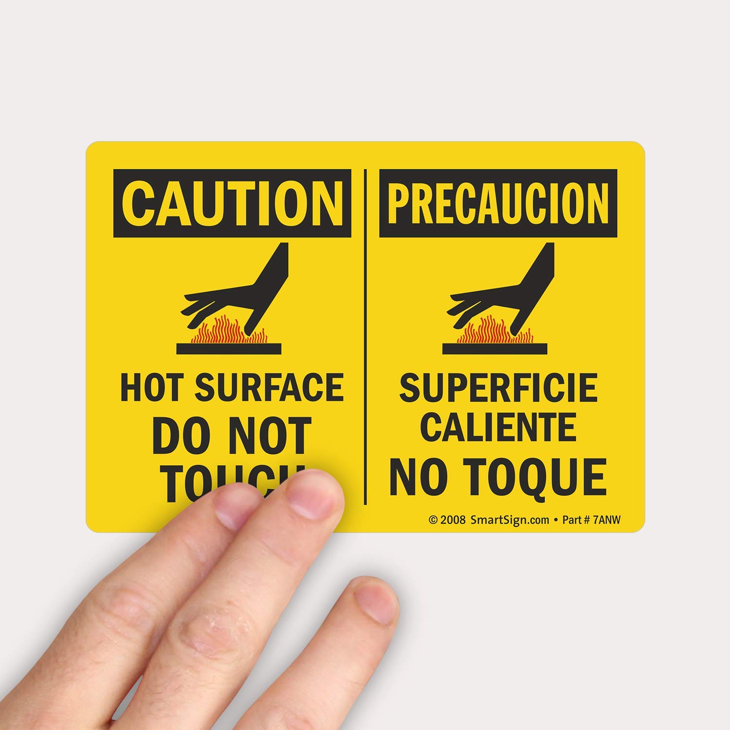 Caution Hot Logo