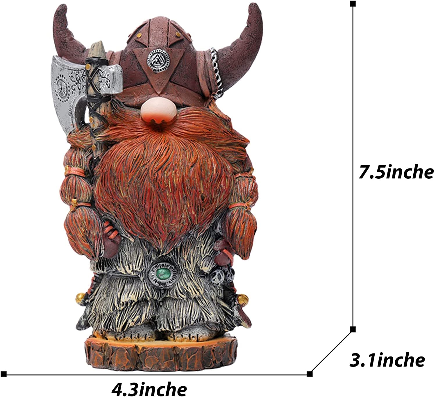 Snapklik.com : Outdoor Decoration Viking Norse Dwarf Gnome War Gnome ...