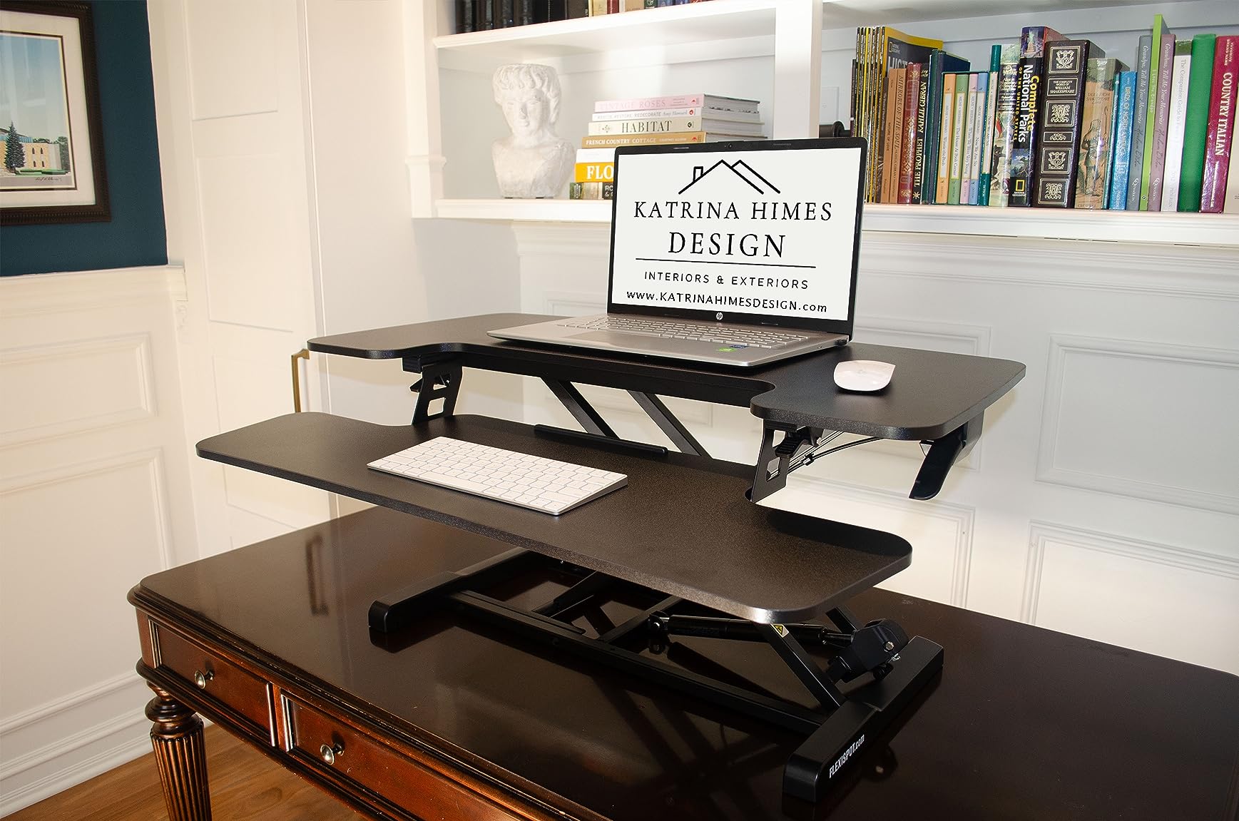 $17/mo - Finance FLEXISPOT 35in Standing Desk Converter Height ...