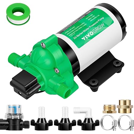 SEAFLO 33-Series Industrial Water Pressure Pump w/Power Plug for Wall ...