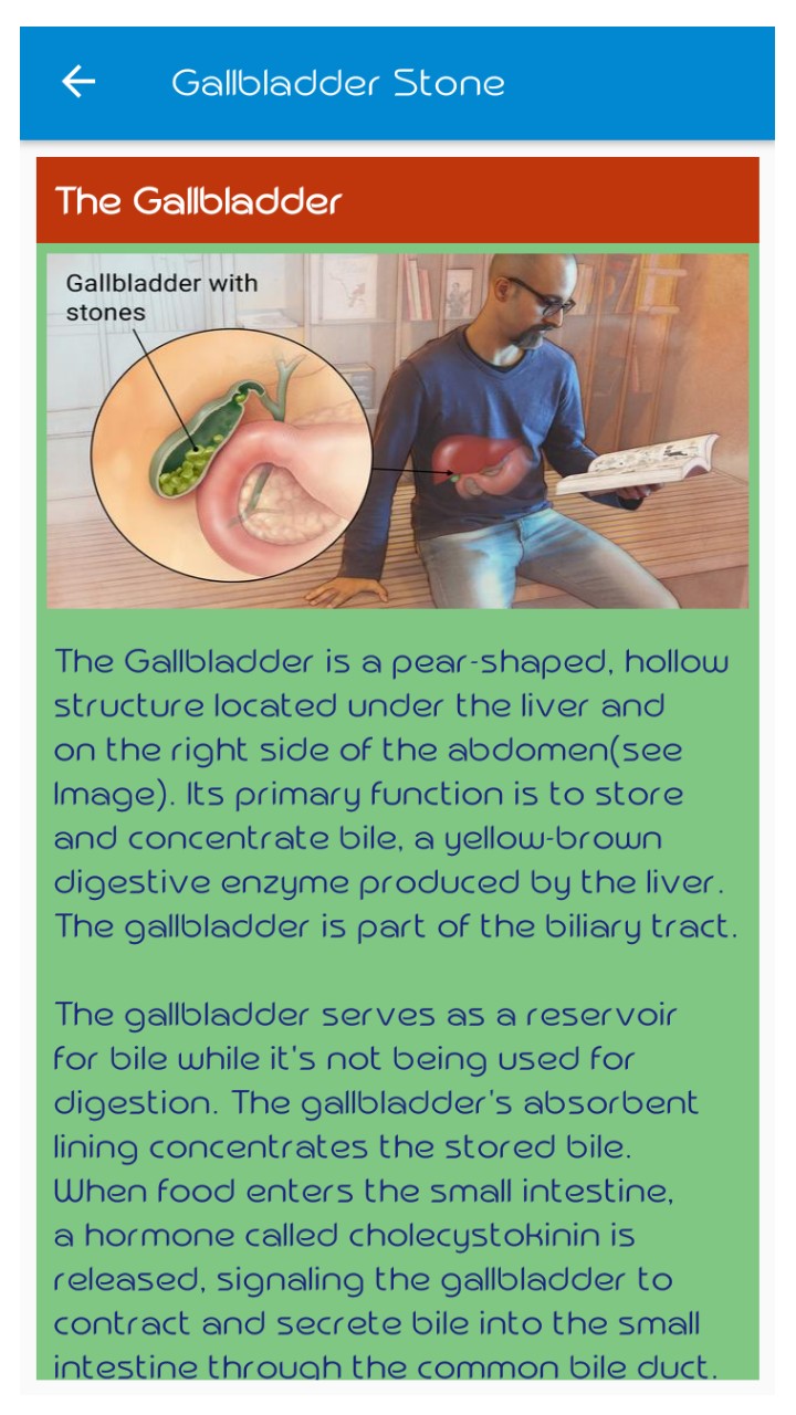 The Gallbladder - App on Amazon Appstore