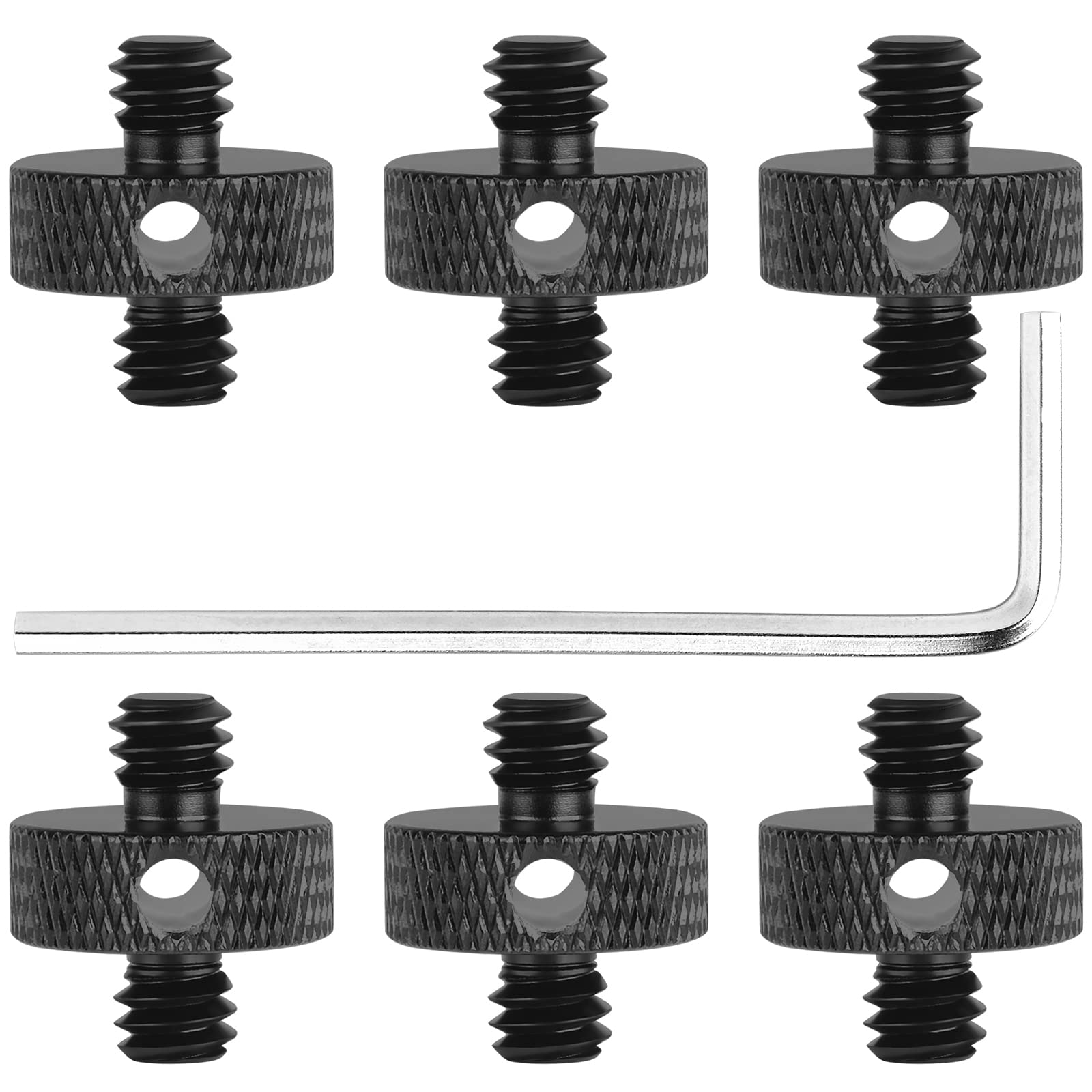 Amazon.com : Upgraded 1/4" Male to 1/4" Male Threaded Tripod Screw ...