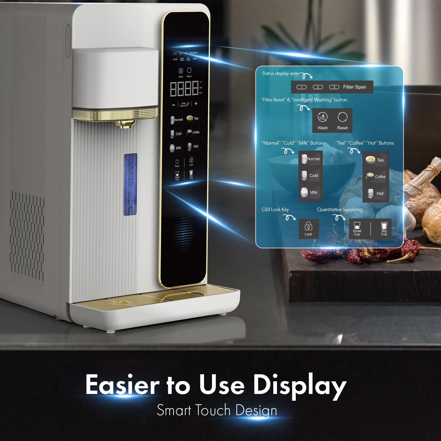 Snapklik.com : Countertop Reverse Osmosis System, 5 Stage Purification ...