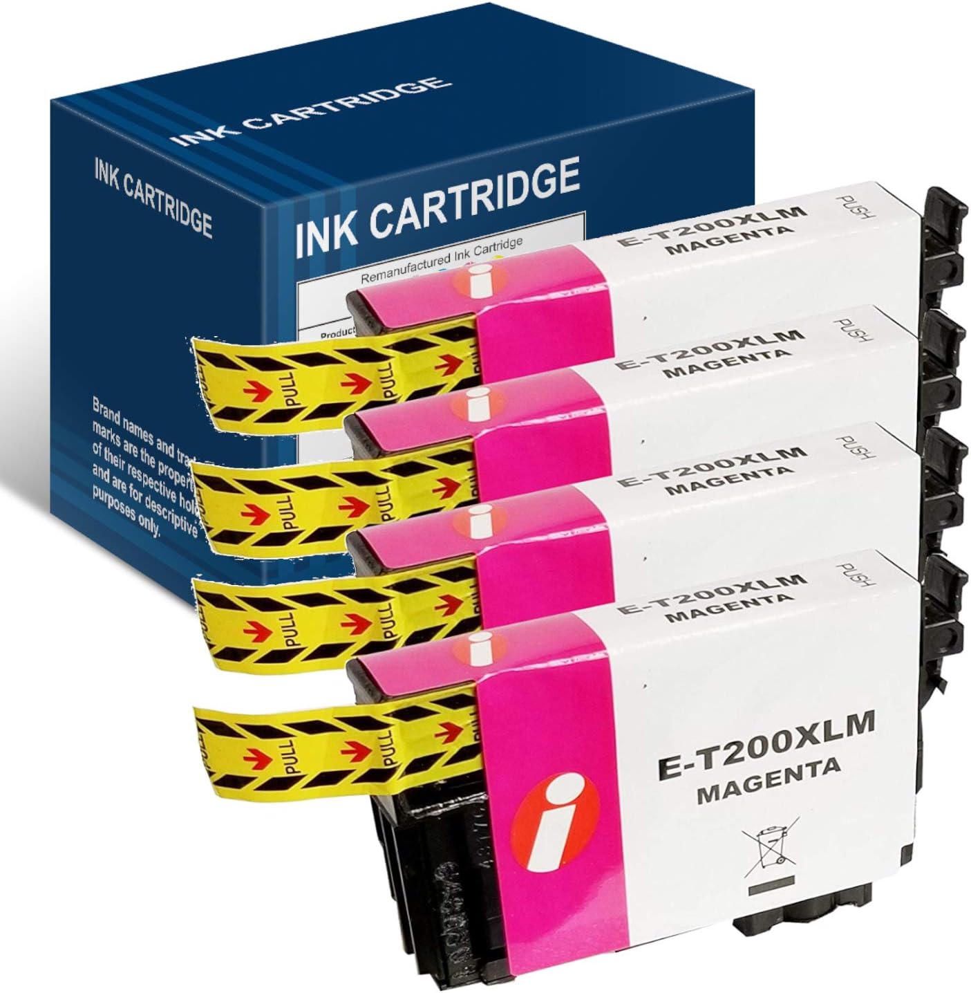 Amazon.com: Run Star Remanufactured 200XL Black Ink Cartridge ...