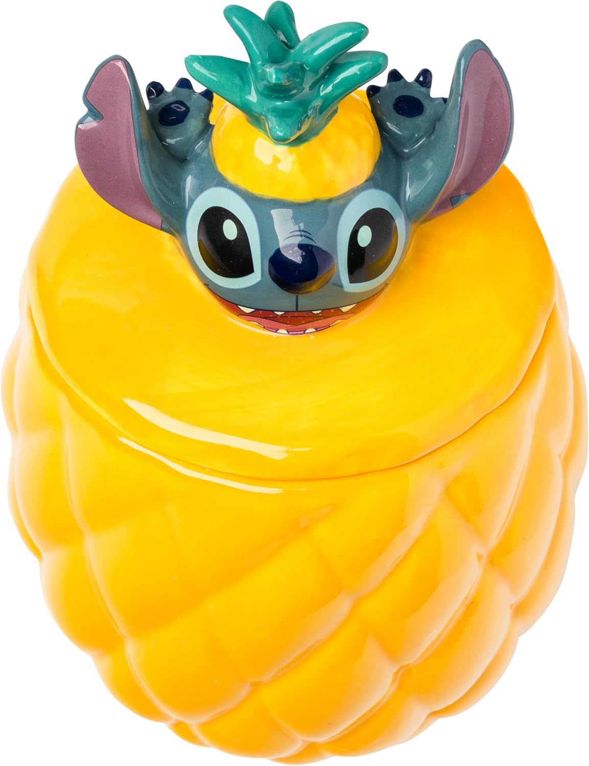 Amazon.com: Silver Buffalo Disney Lilo and Stitch Pineapple Tropical 3D ...