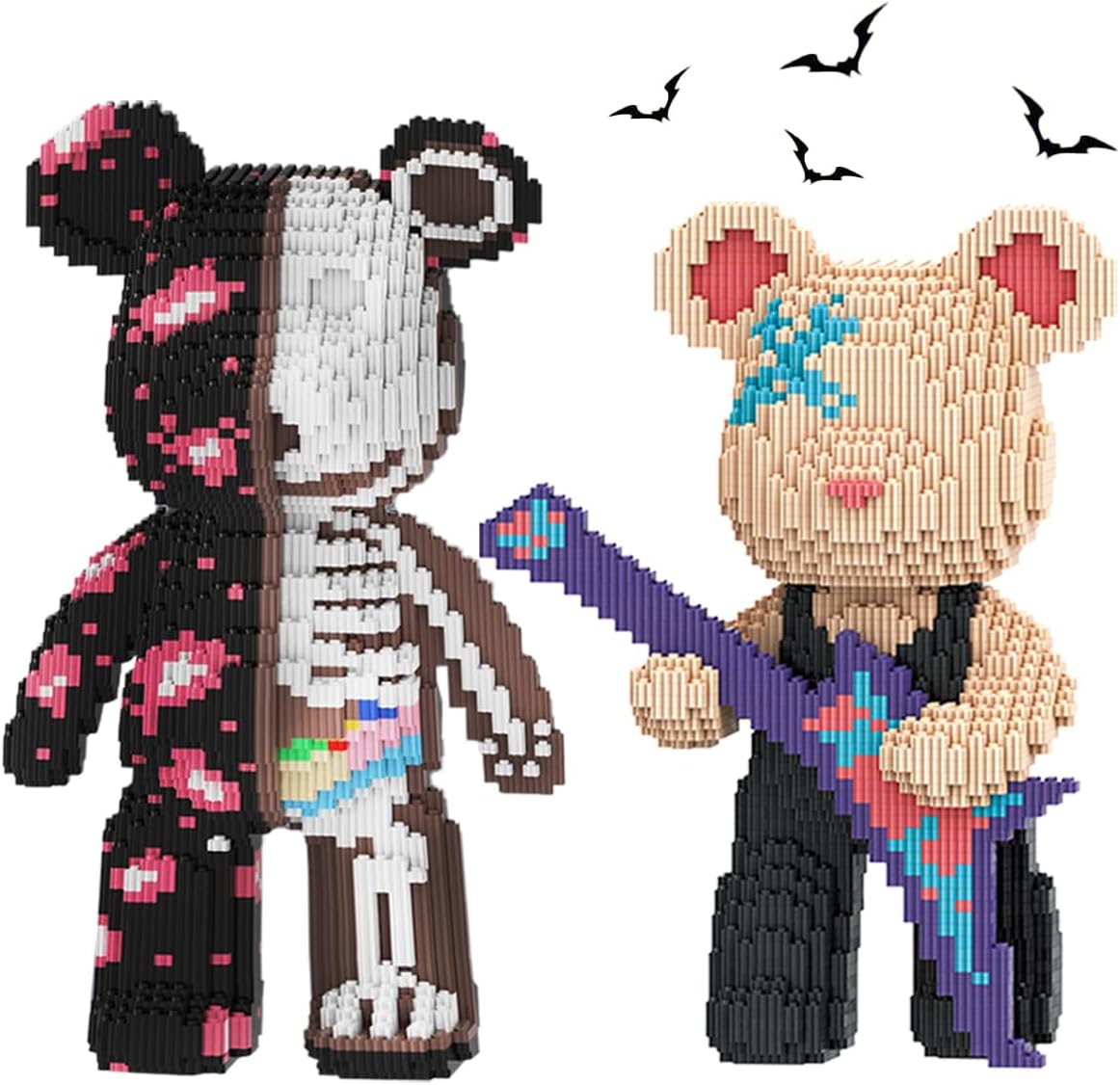 VIIOVOIIV Micro Building Blocks Instruction Manual - Skeleton Bear and ...