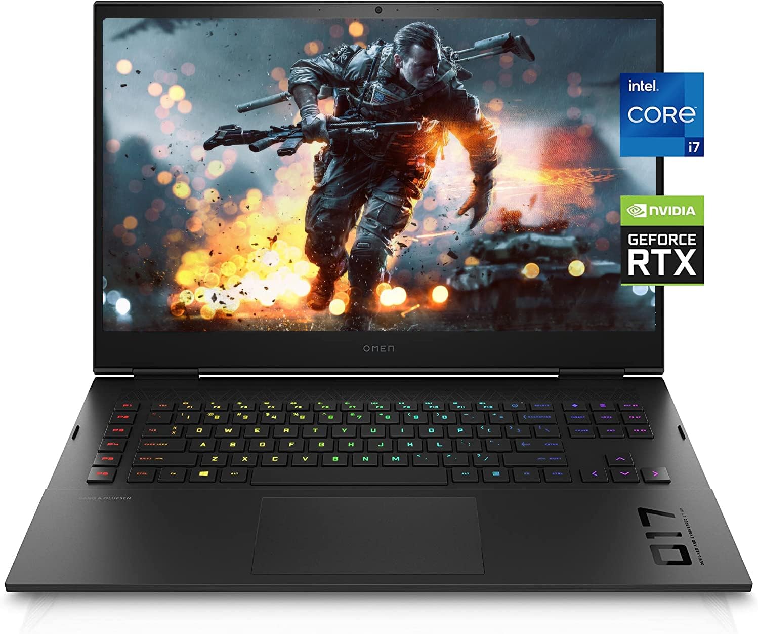 Amazon.com: HP Omen Gaming Laptop, 17.3" QHD Display, Intel Core i9 ...