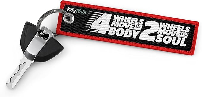 Amazon.com: KEYTAILS Keychains, Premium Quality Key Tag for Motorcycle ...