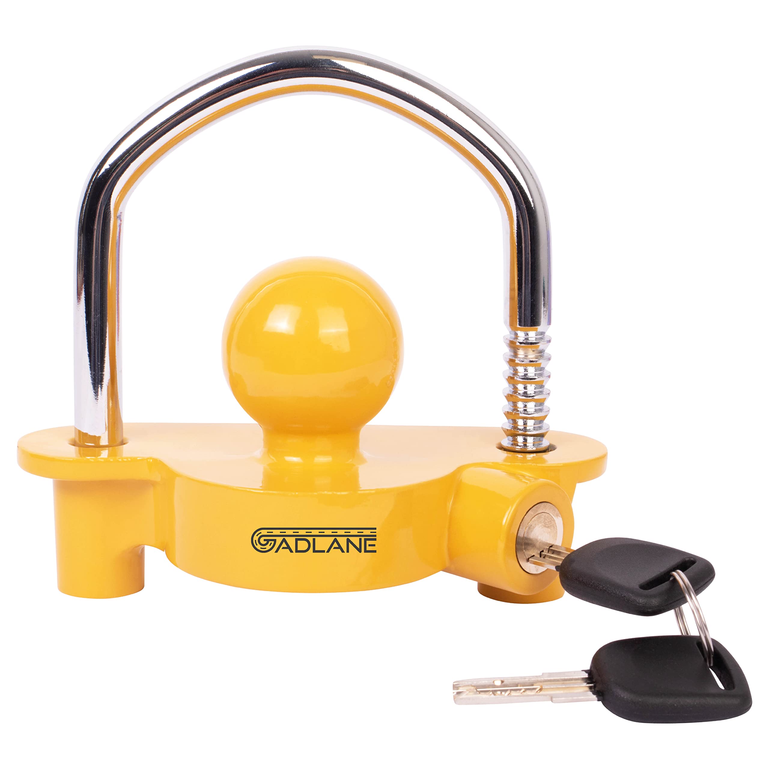 Buy GADLANE Universal Trailer Hitch Lock - Robust Caravan Hitch Lock ...