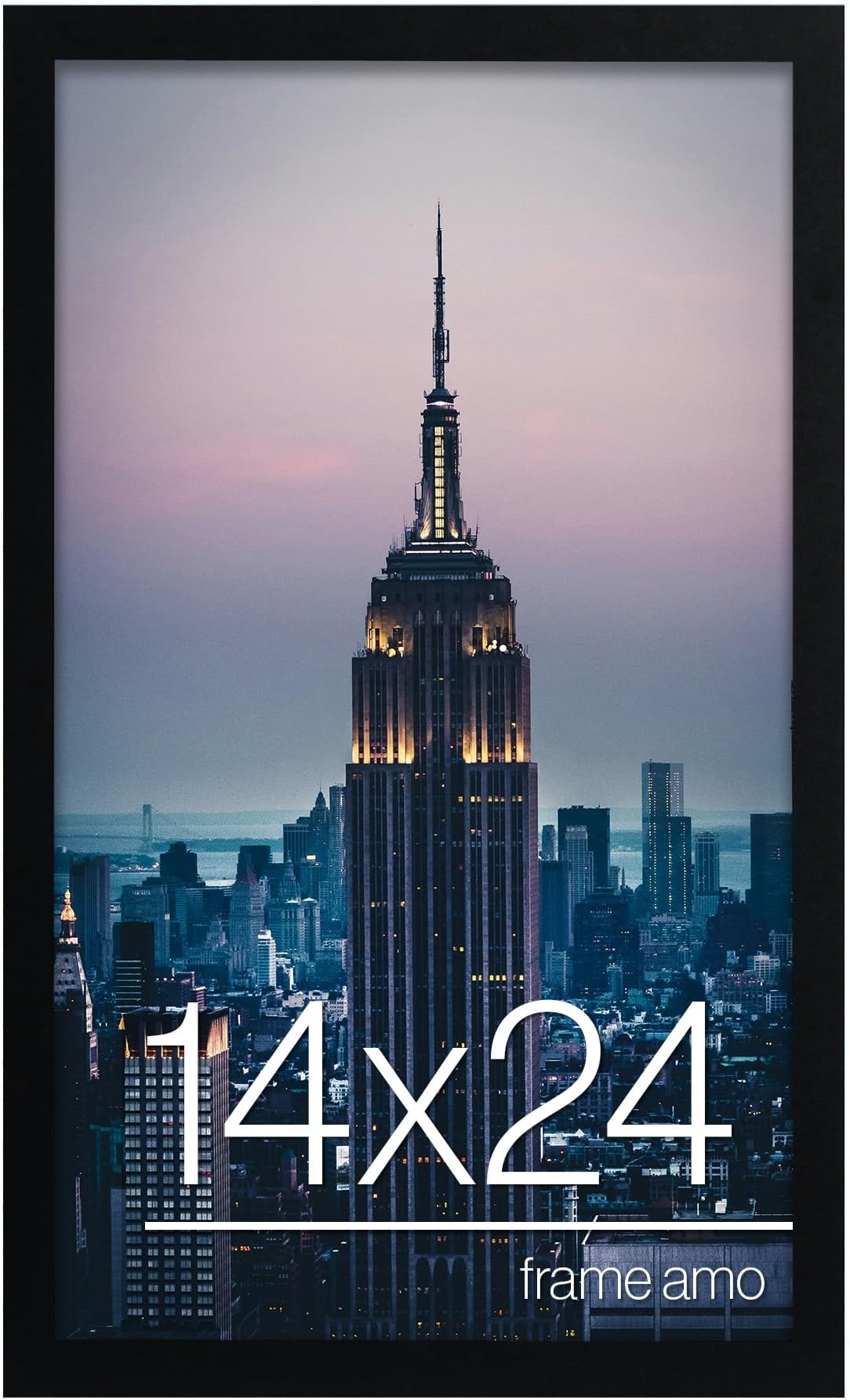 Amazon.com - euwazram Solid Wood 14x24 Frame - Single Frame, Rustic ...