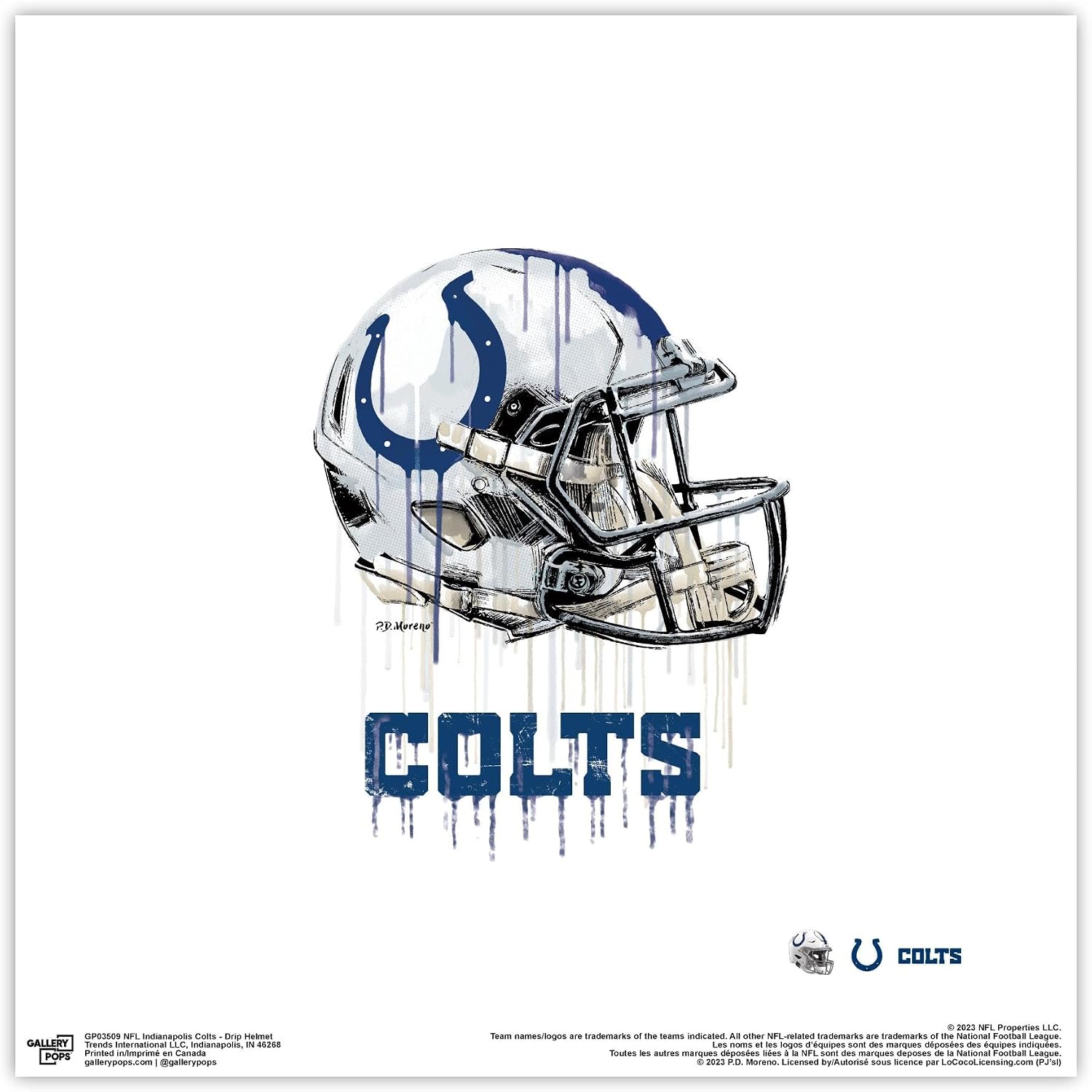 Amazon.com: Trends International Gallery Pops NFL Indianapolis Colts ...