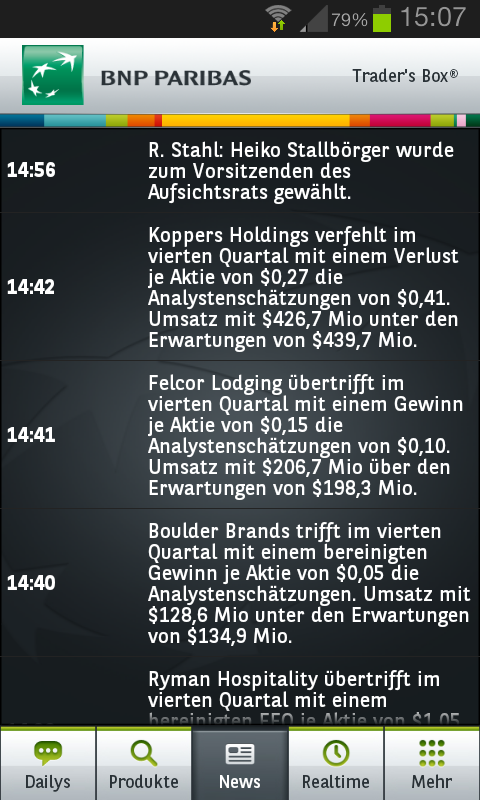 Trader's Box (Aktien, Börse, Finanzen, Zertifikate):www.amazon.com:Appstore for Android