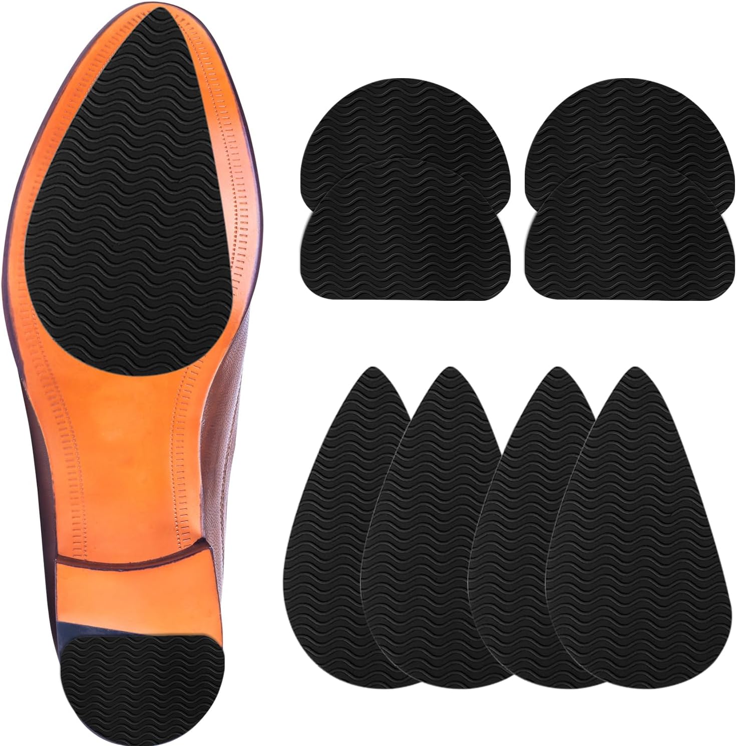 Amazon.com: 2 Pairs Non-Slip and Wear-Resisting Shoe Sole Protectors ...
