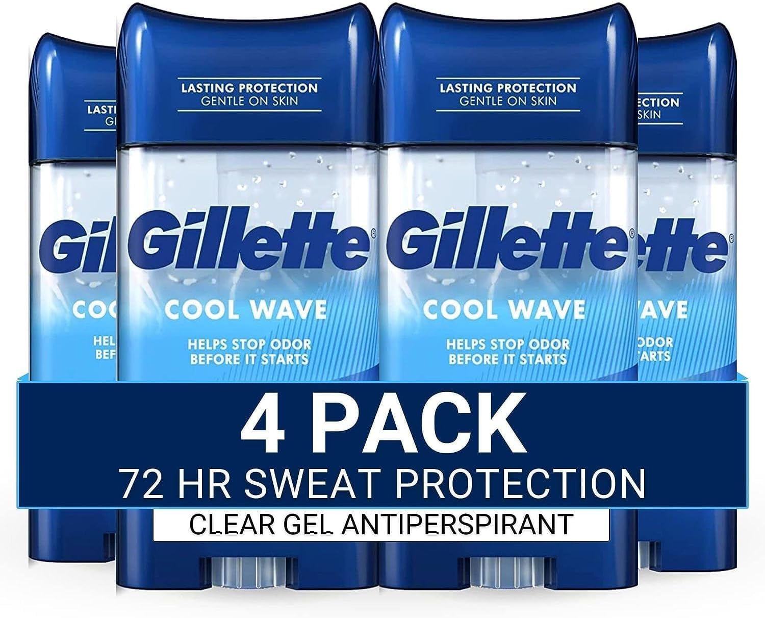 Amazon.com: Gillette Endurance Clear Gel Deodorant, Cool Wave (3.8 oz ...