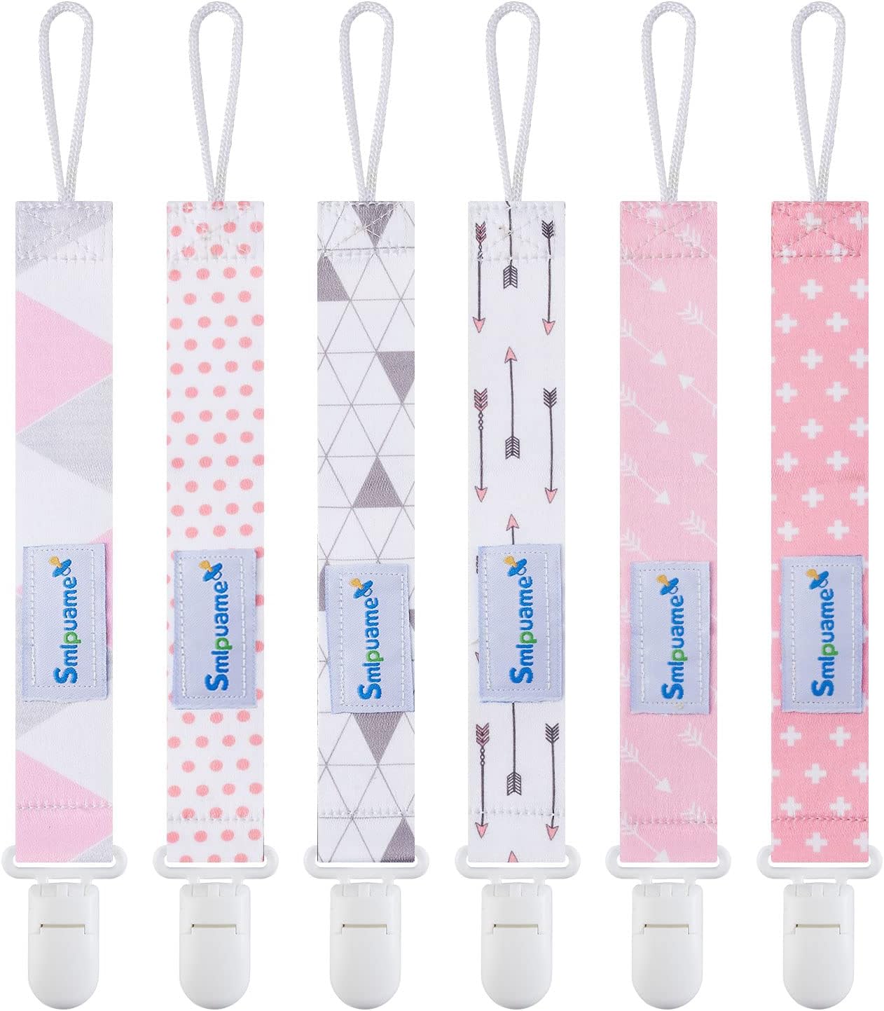 Amazon.com : 4Pcs Silicone Pacifier Clip for Babies Infant Animal ...