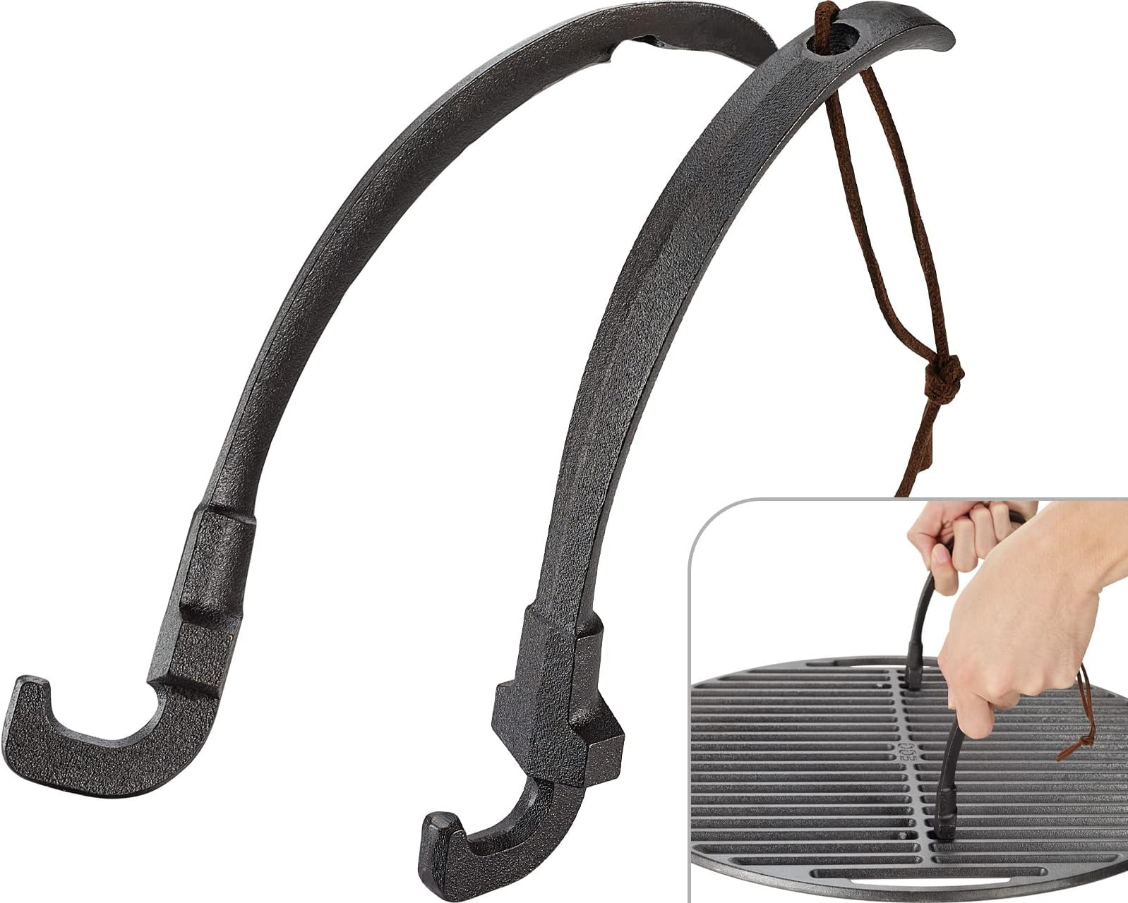 Amazon.com : Broil King 2-In-1 Grid Lifter for Cast Iron and Stainless ...