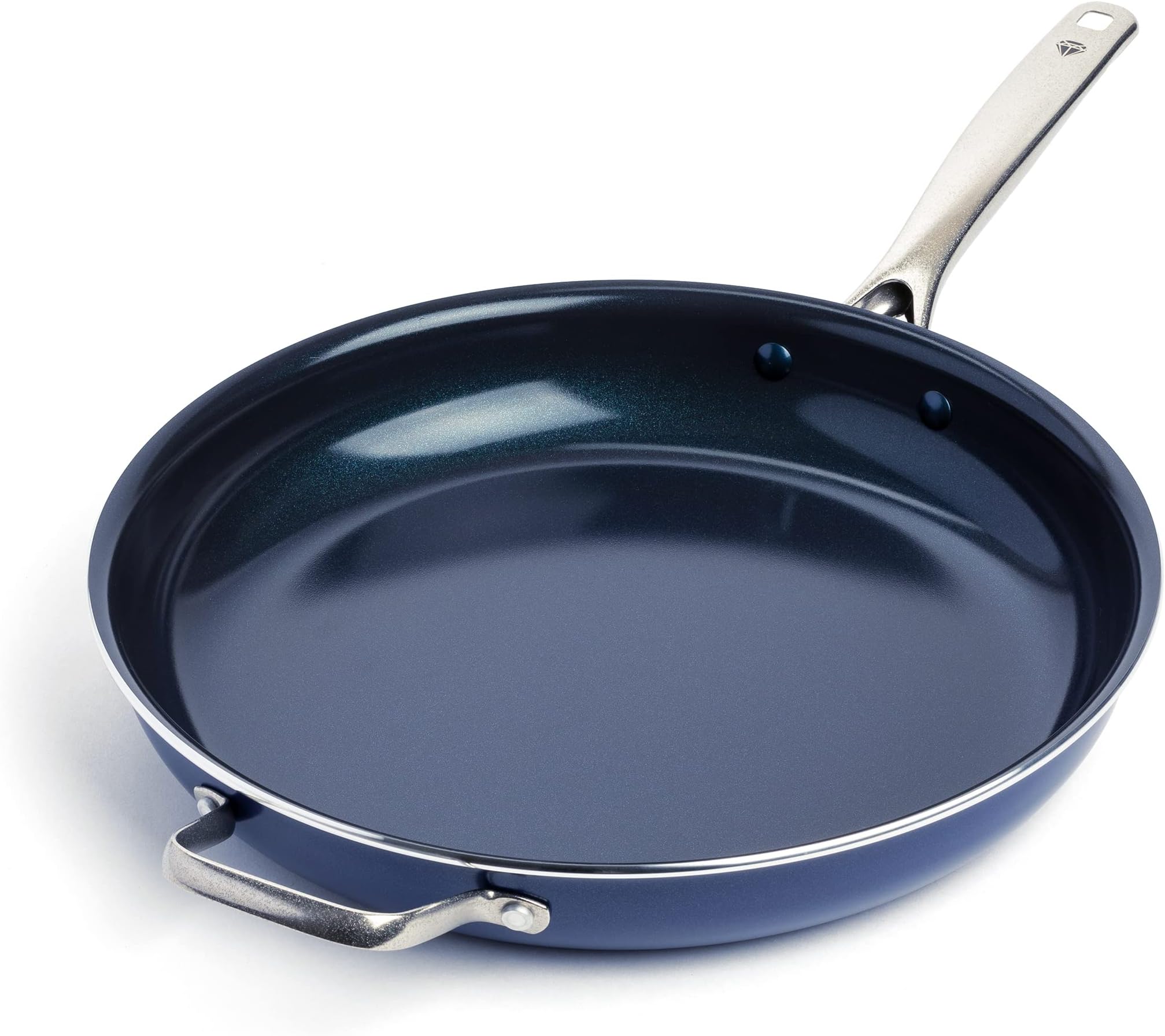 Amazon.com: Granitestone 14 Inch Frying Pan with Lid, Large Non Stick ...