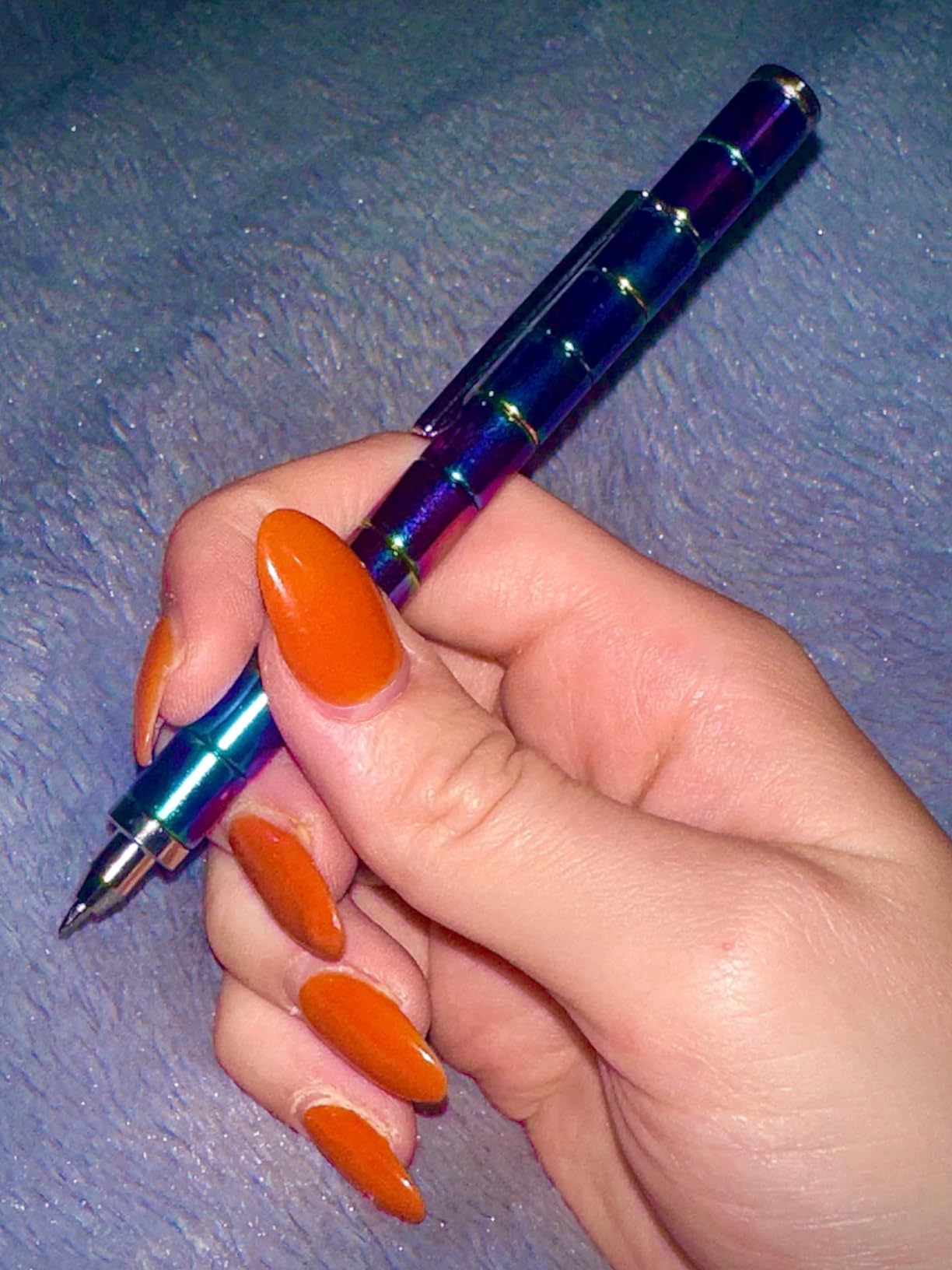 Multicolor Fidget Pen, Decompression Magnetic Pen with Magnetic Balls ...