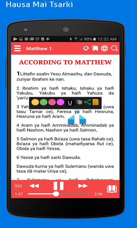 Hausa Bible & Audio - App on Amazon Appstore
