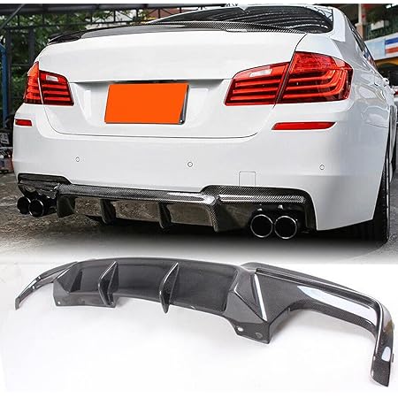 Amazon.com: NINTE Rear Diffuser for 2011-2016 BMW 5-Series F10 F11 M ...