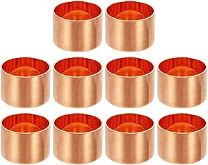 Amazon.com: PATIKIL 1-1/2" Copper Pipe End Cap, 1Pcs Copper Fitting Cap ...