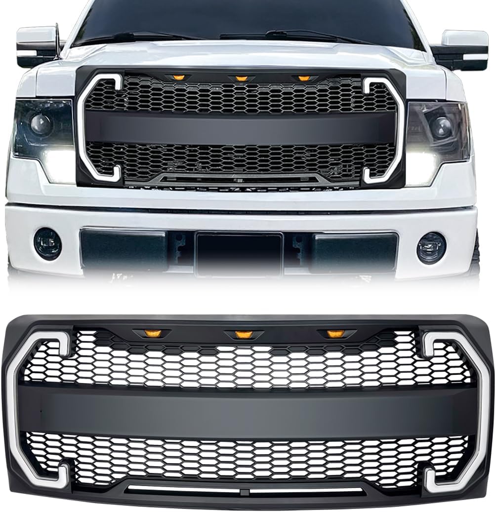 Amazon.com: Bewild Front Bumper Grille Assembly Compatible with 2009 ...