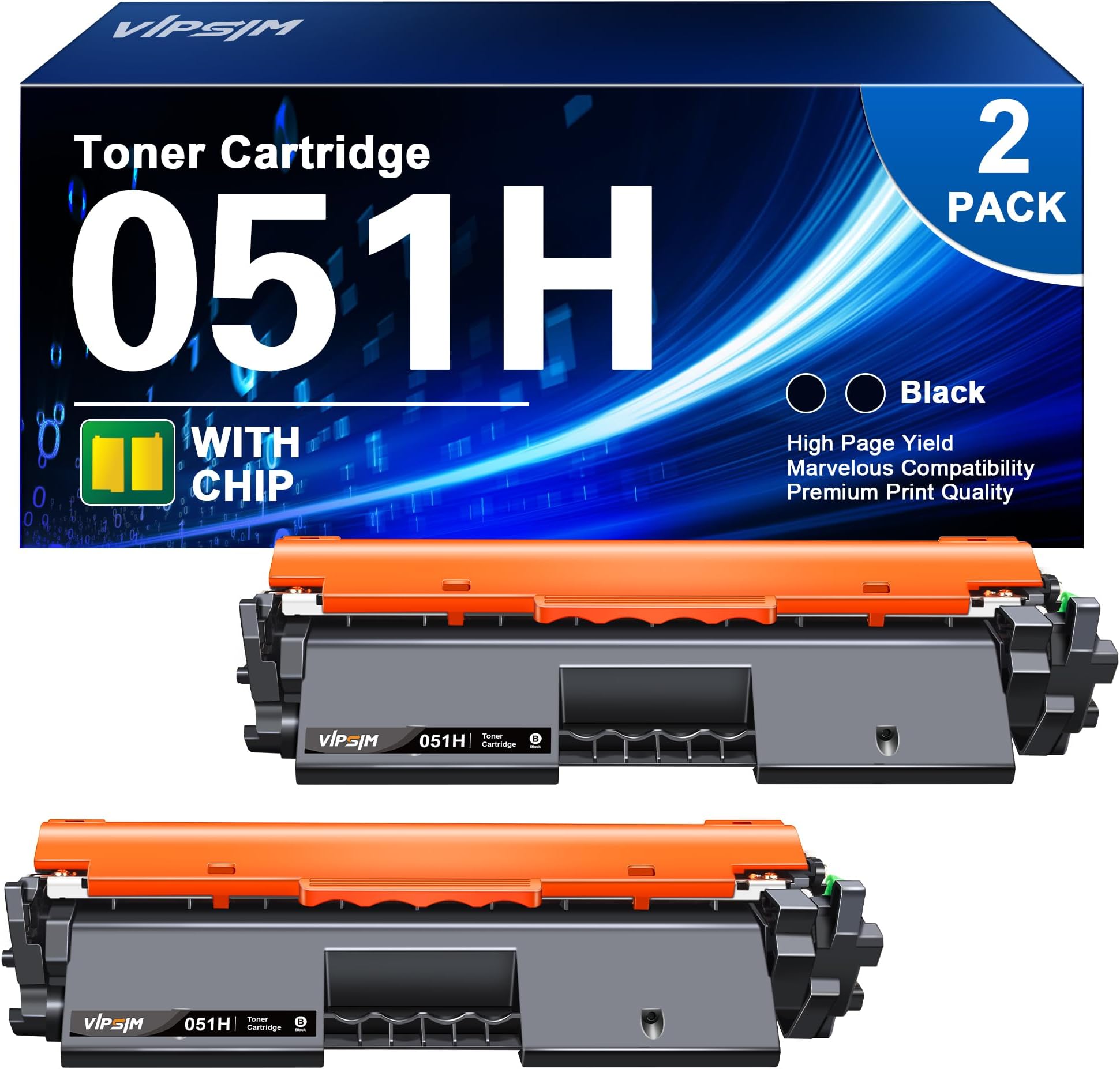 Amazon.com: 051H Toner Cartridge Compatible with Canon 051H 051 CRG-051H Toner Cartridge for ...