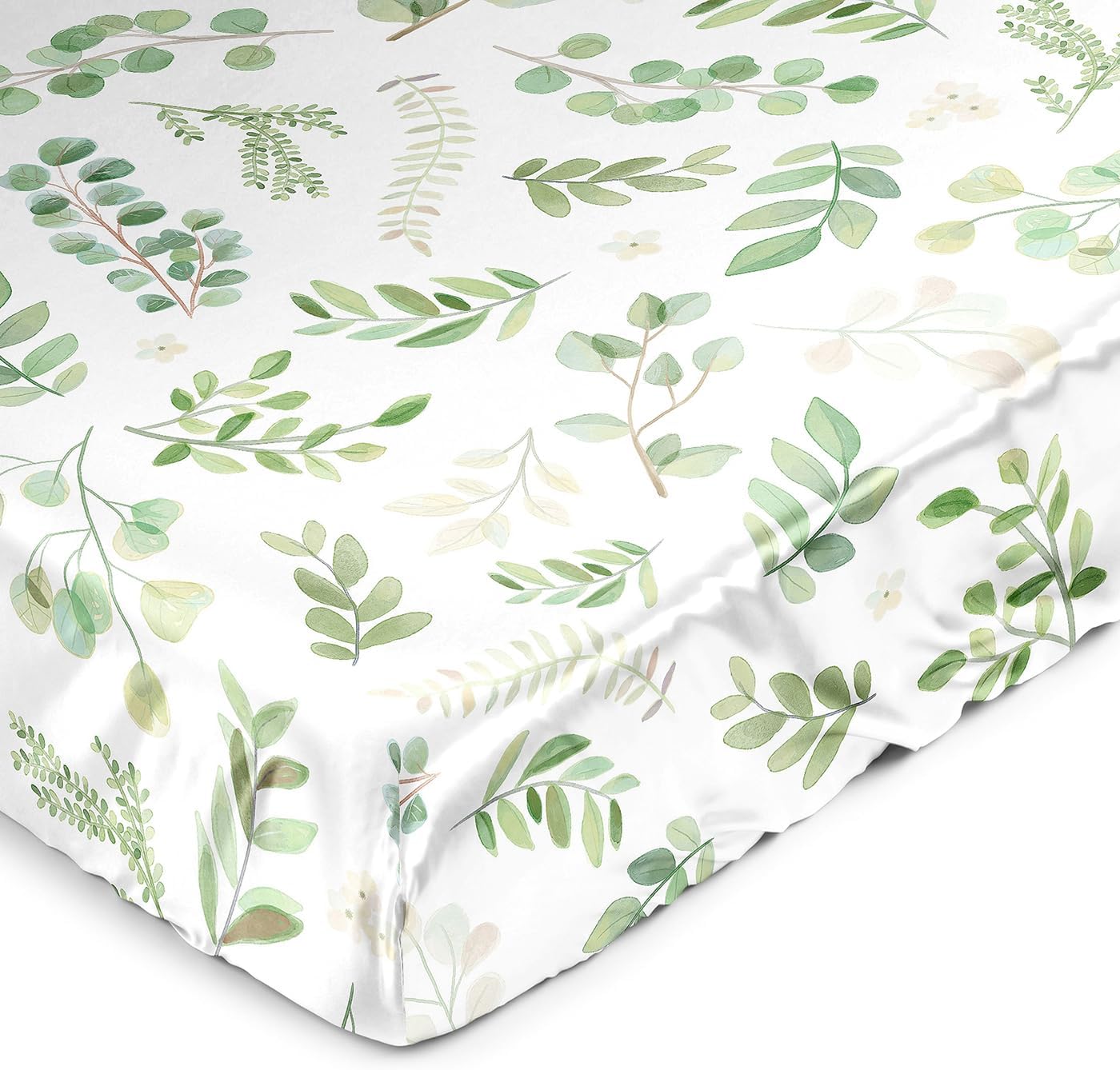 Amazon.com: Sweet Jojo Designs Green Boho Floral Leaf Boy Girl Gender ...